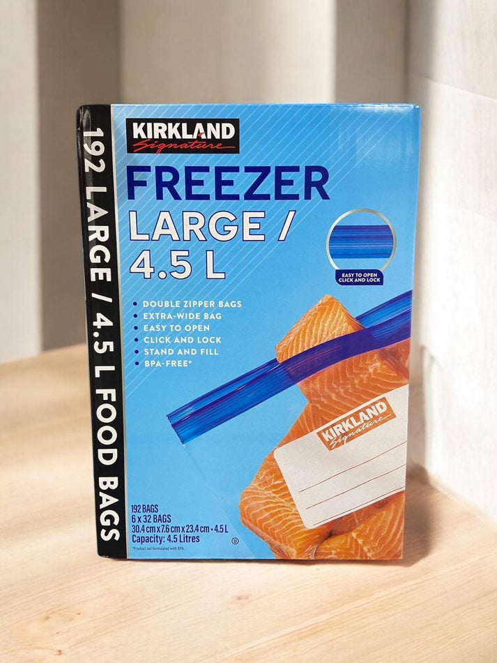 KSフリーザーバッグ Lサイズ(4.5リットル) 32枚入り×6個セット販売 【お得】 KS FREEZER STORAGE BAGS L – KOCOSTORE